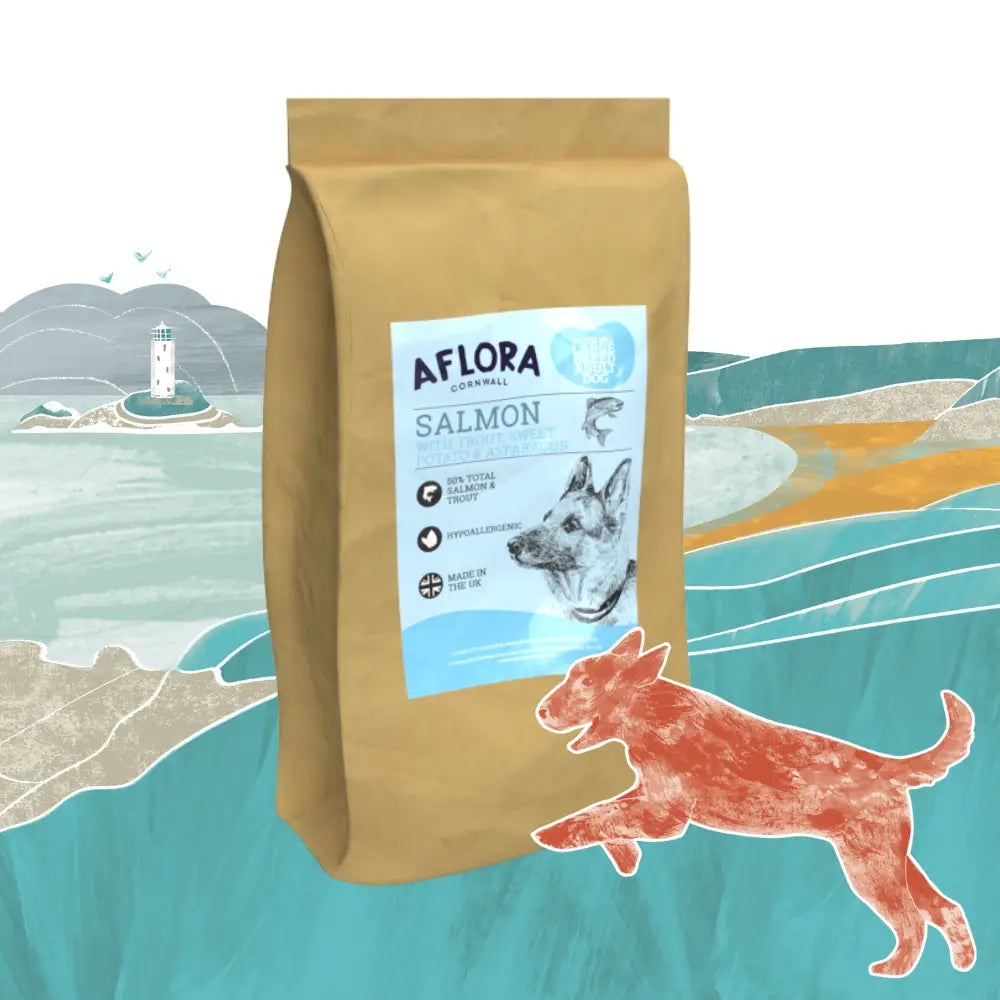 Aflora Large Breed Salmon & Trout 15kg Grain Free Dog Food – Doghealth