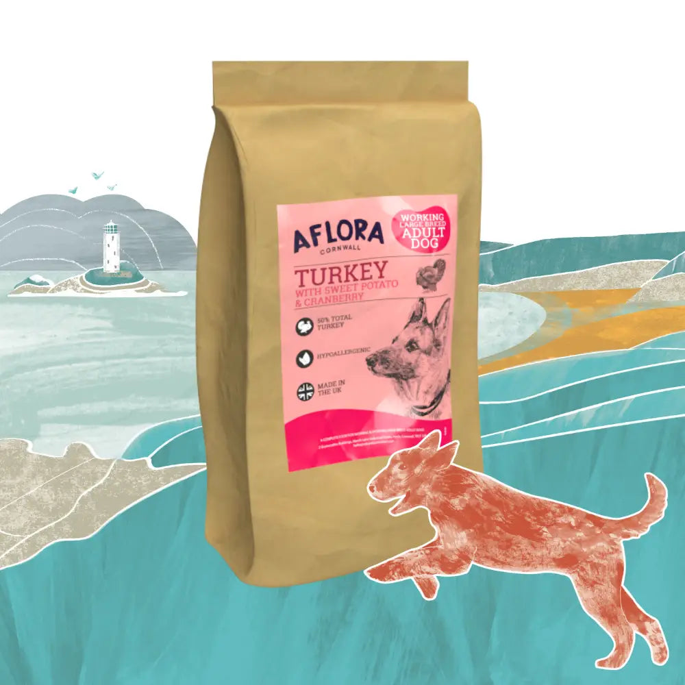Aflora Large Breed Turkey 15kg Grain Free Dog Food – Doghealth